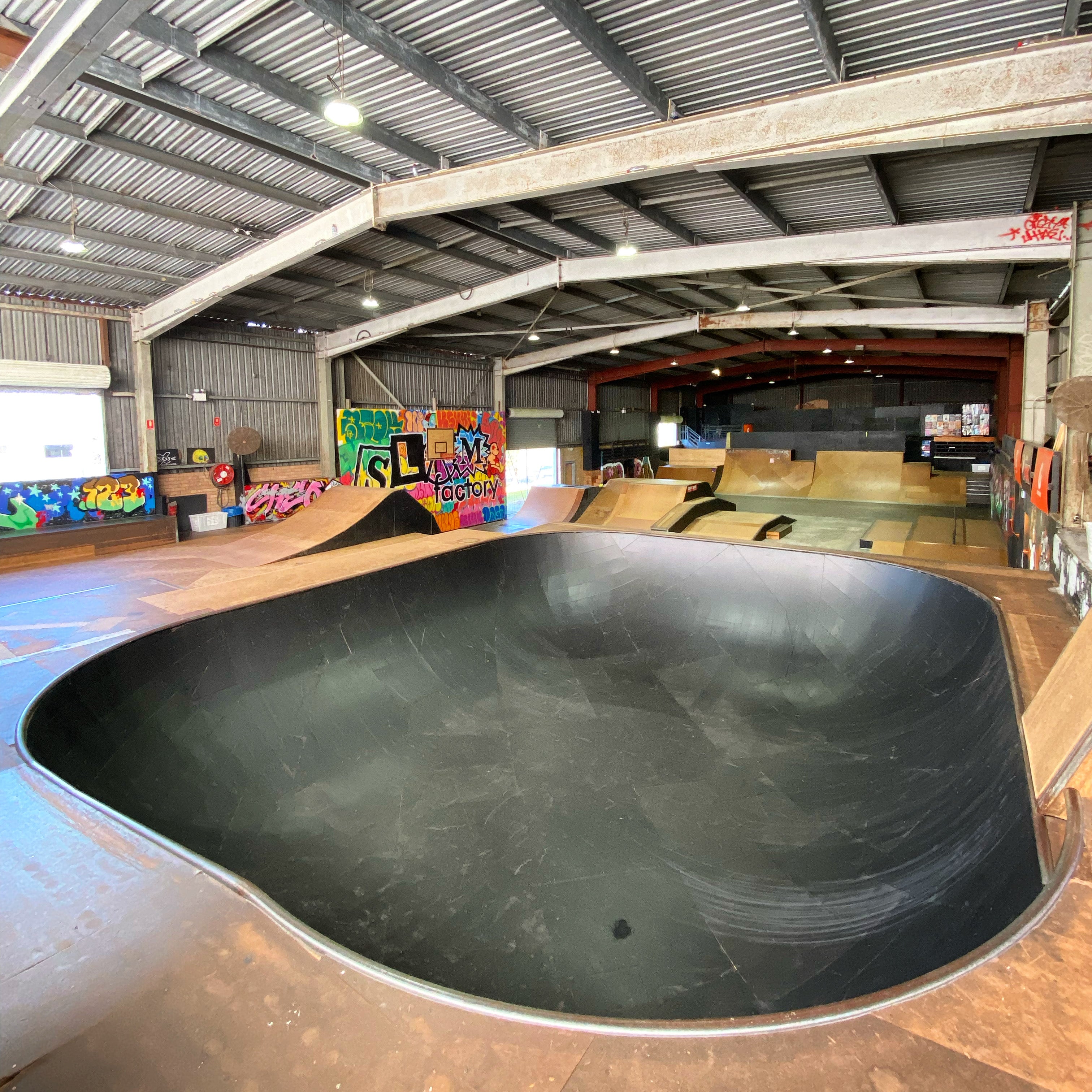 Slam Factory Indoor Skatepark & Shop | Scooter, Skateboard, BMX Roller